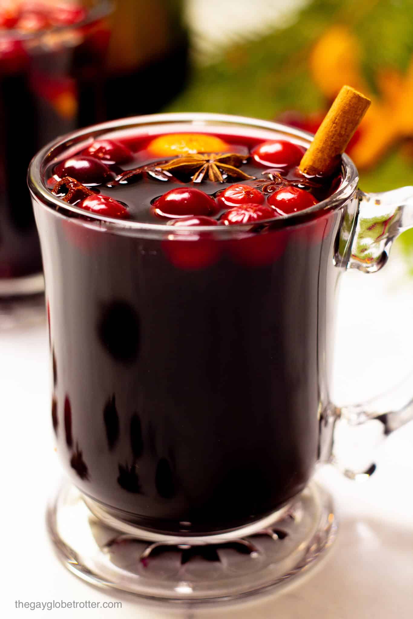 Slow Cooker Mulled Wine {Best Ever} - The Gay Globetrotter