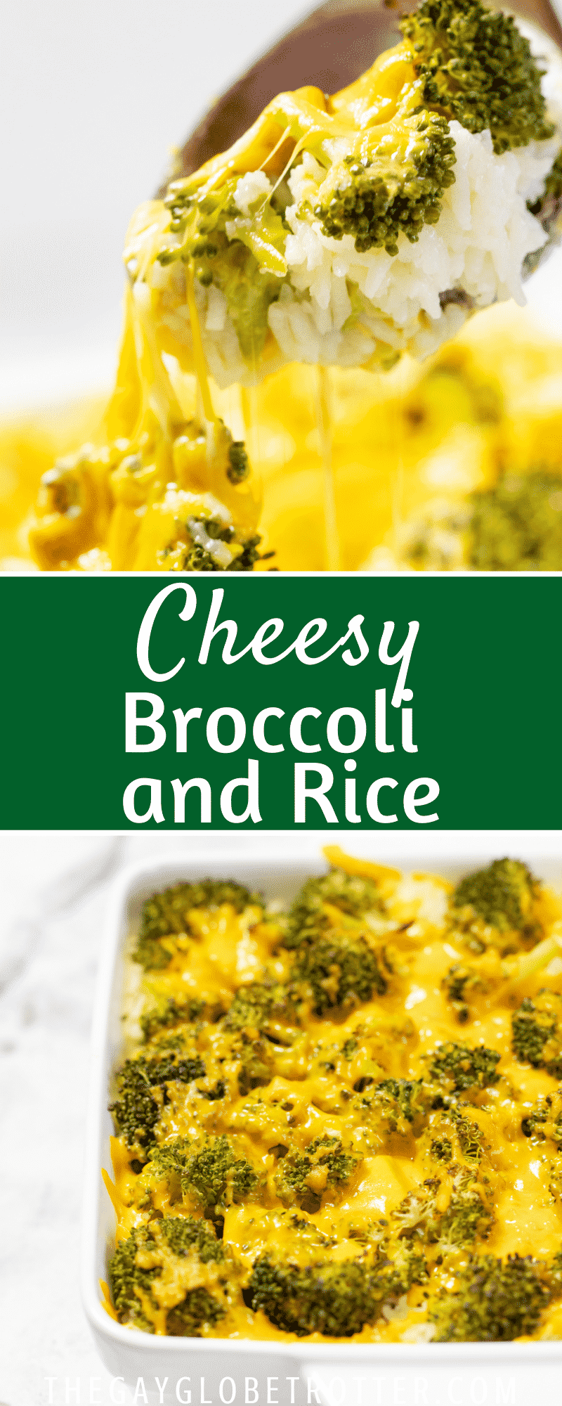Cheesy Broccoli and Rice {Just 4 Ingredients!} -The Gay Globetrotter
