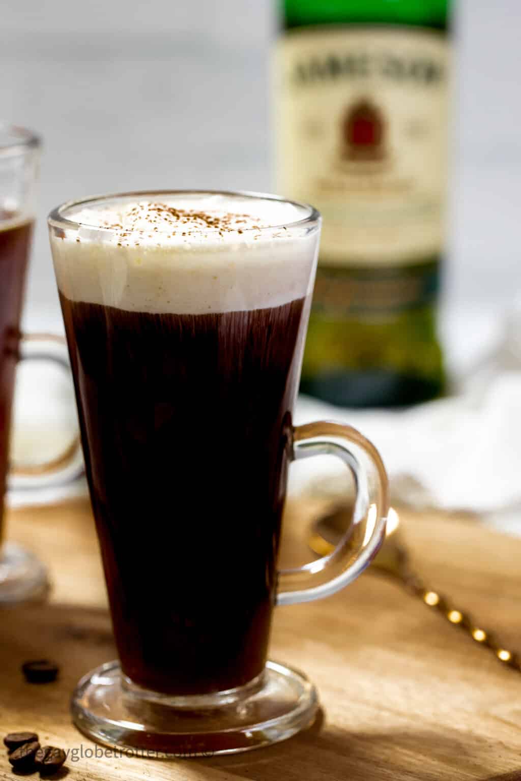 Irish Coffee {Cocktail With Whiskey} - The Gay Globetrotter