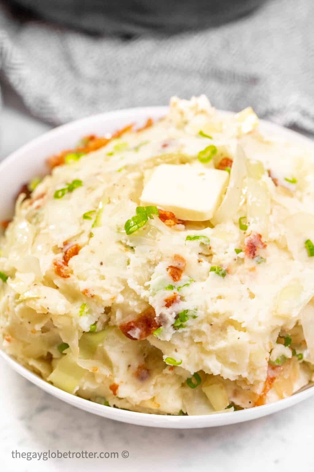 Irish Colcannon {Cabbage and Potatoes} - The Gay Globetrotter